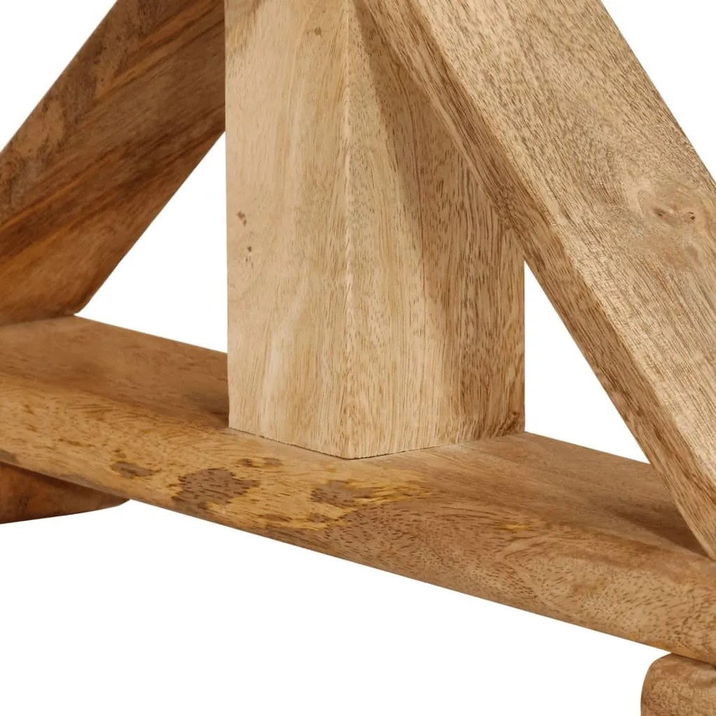 Konferenční Stolek 110 X 52 X 40 Cm Masivní Mangovníkové Dřevo