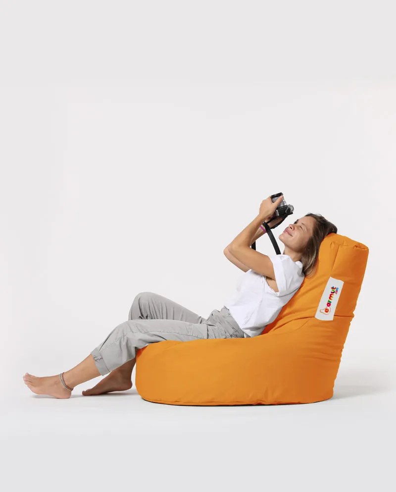 Atelier del Sofa Zahradní sedací vak Lina - Orange, Oranžová