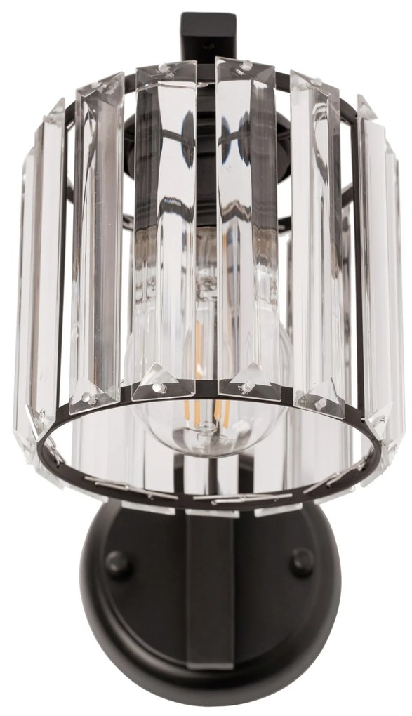 Toolight - Nástěnná lampa 1xE27 APP512-1W, černá, OSW-08558