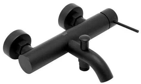 Vanová baterie SAT Aurum bez sprchového setu 150 mm černá matná SATBAUR222C