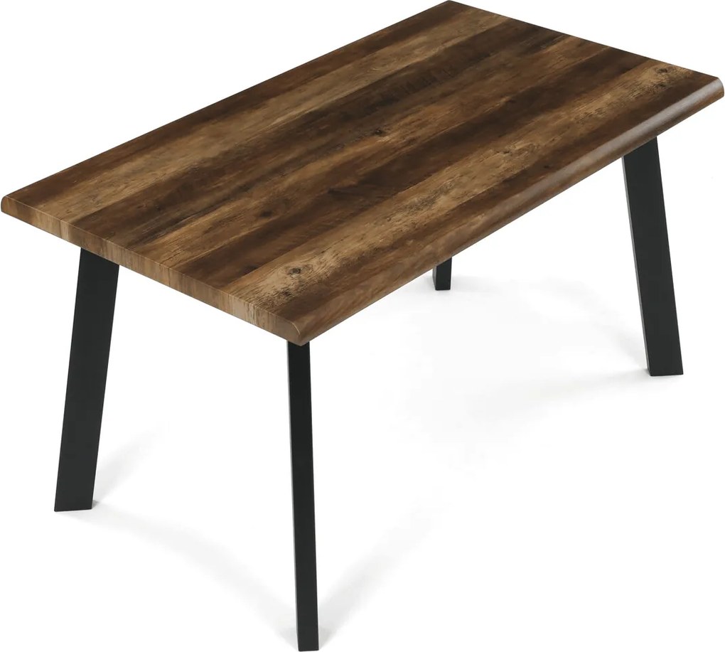 Autronic Jídelní stůl HT-F4514 140x80 cm Odstín: Dub šedý