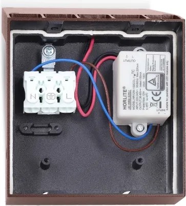 BRILAGI - LED Venkovní nástěnné svítidlo RIANO LED/8W/230V hnědá IP65