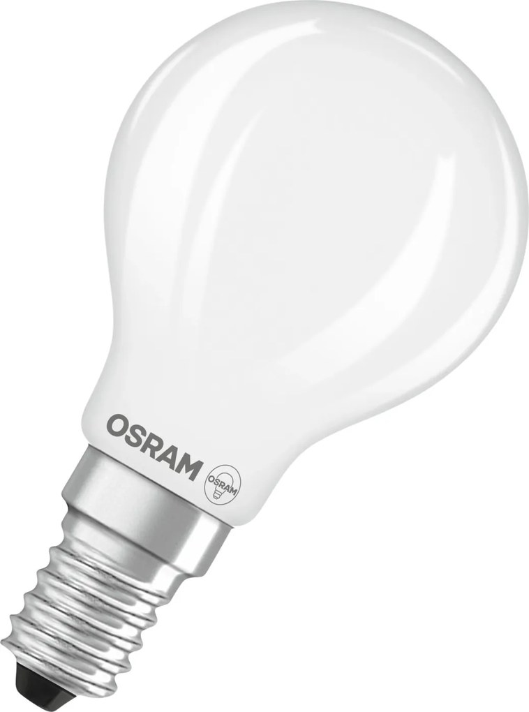 OSRAM LED žárovka STAR CLASSIC P 40 FILAMENT E14 3,4W 470lm 2700K, bílá