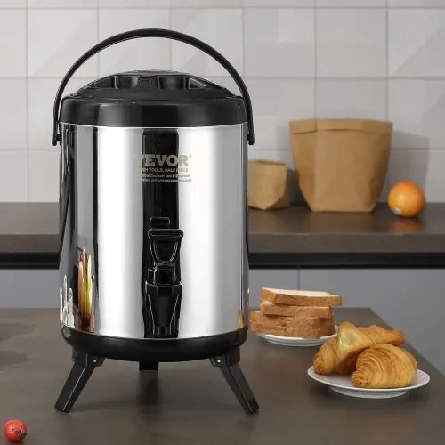 Nerezový izolovaný dávkovač nápojů, 5,7 l 6 litrů
