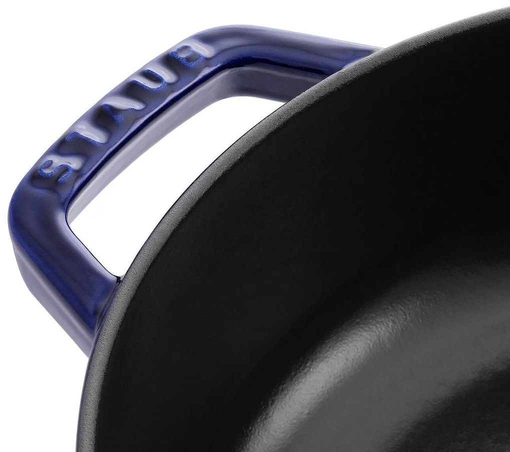 Staub Chistera kastrol s poklicí 28 cm/3,7 l tmavě modrá, 12612891