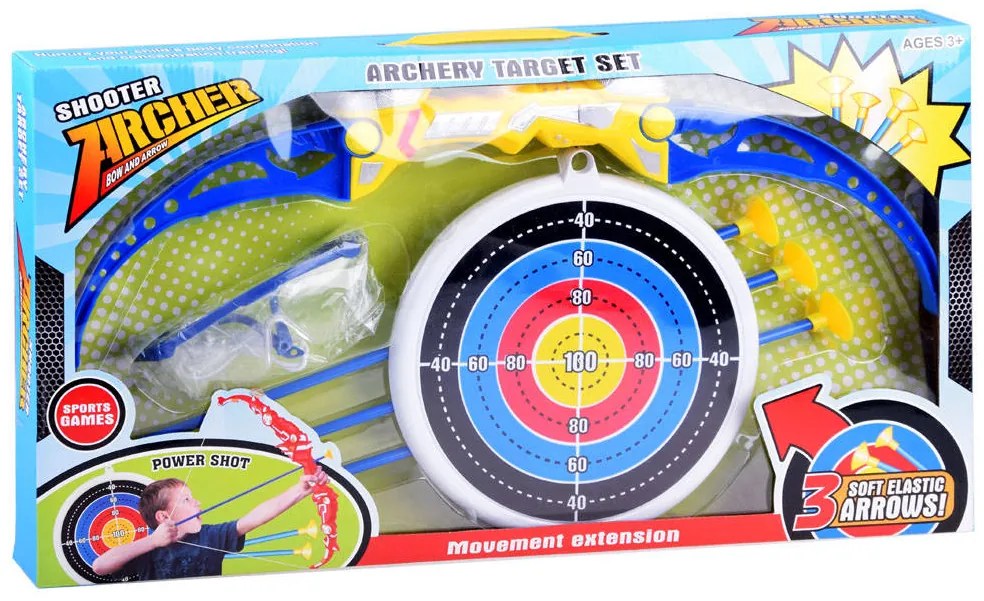 Archer kit Luk štít šípy světlo SP0689