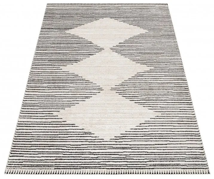 Ayyildiz Kusový koberec TAZNAXT 5105, Krémová Rozměr koberce: 140 x 200 cm