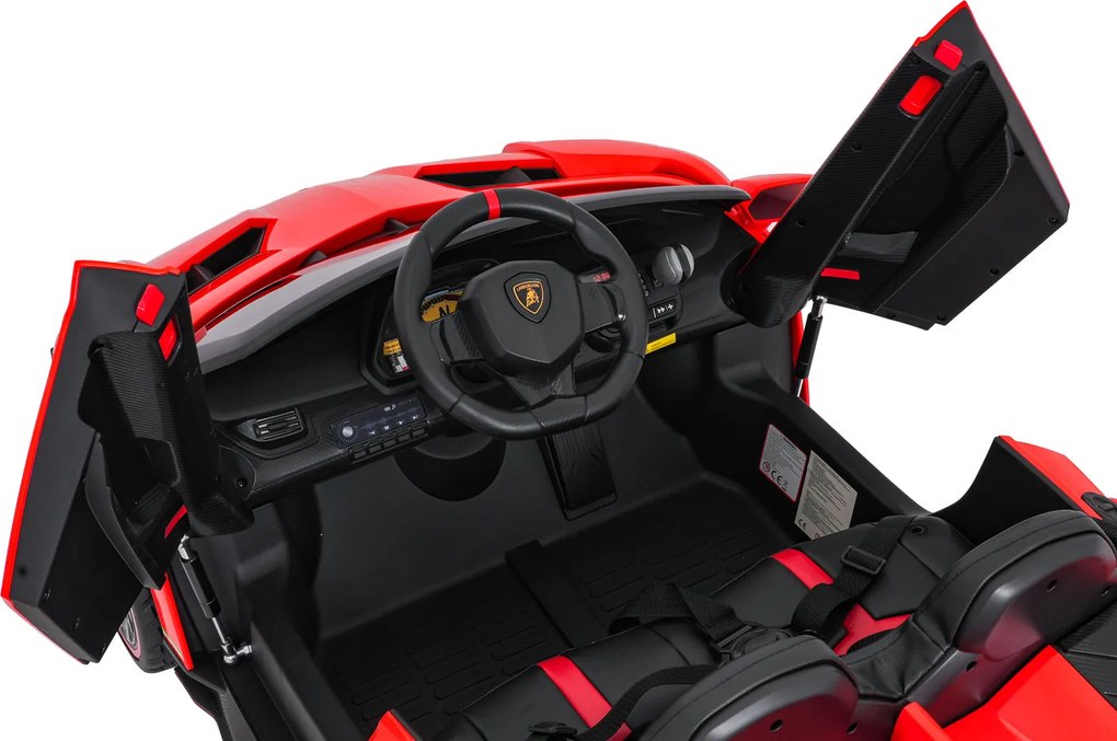 Ramiz Vozidlo Lamborghini Veneno červené