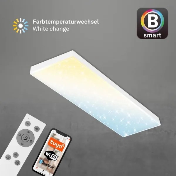 Brilo - LED Stmívatelný přisazený panel FRAMELESS LED/28W/230V Wi-Fi Tuya + DO