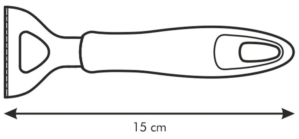 TESCOMA Škrabka na ryby PRESTO, nerezová