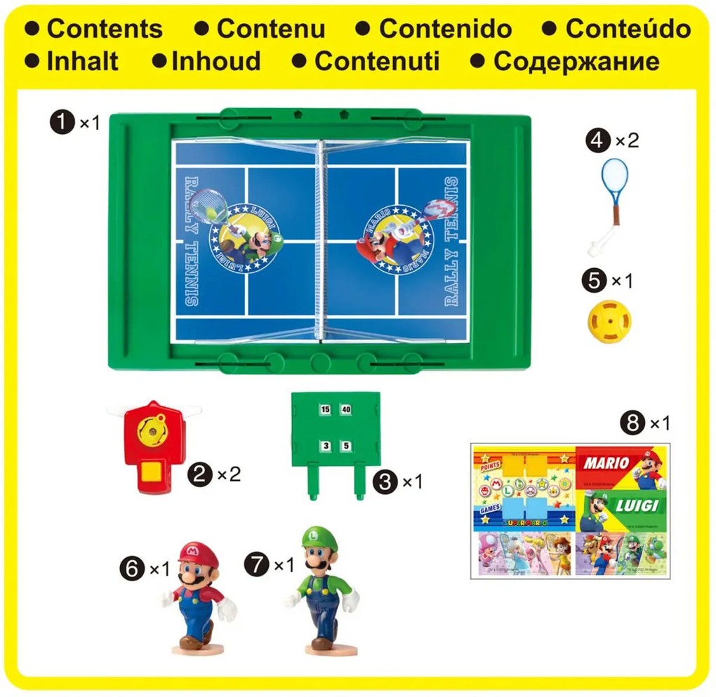 _Ostatní 1_ HRA Tenis stolní Super Mario *SPOLEČENSKÉ HRY* 7434