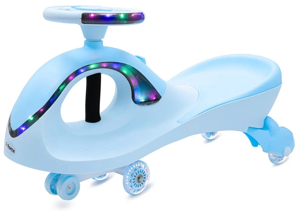 Gravitační odrážedlo pro děti s LED Baby Mix G-Force baby blue Barva: modrá