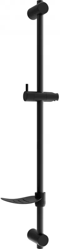 Mexen DF sprchová tyč s mýdlenkou 80 cm, černá - 79382-70