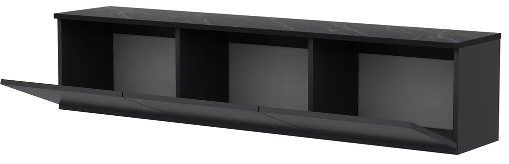 Kalune design TV stolek NEON antracitová