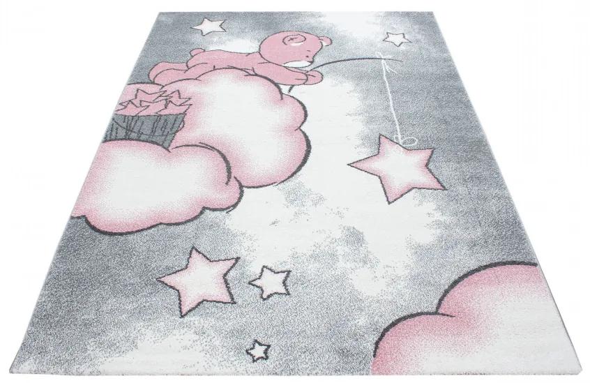 Hans Home | Kusový koberec Kids 580 pink - 160x230