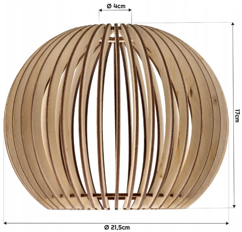 BERGE Stínidlo pro lustrovou lampu - Luca