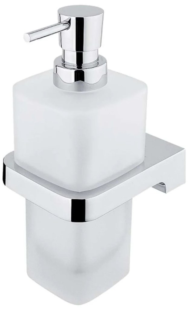 Nimco Maya - Dávkovač mýdla s držákem, matné sklo/chrom MA 29031H-T-26