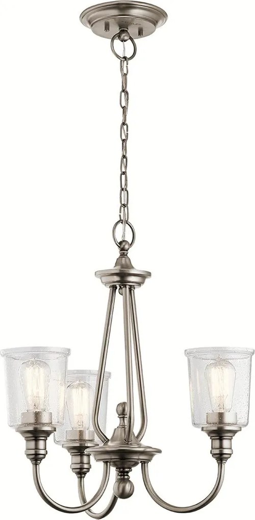 Elstead Waverly tříramenný lustr Cín 56 cm 3x E27