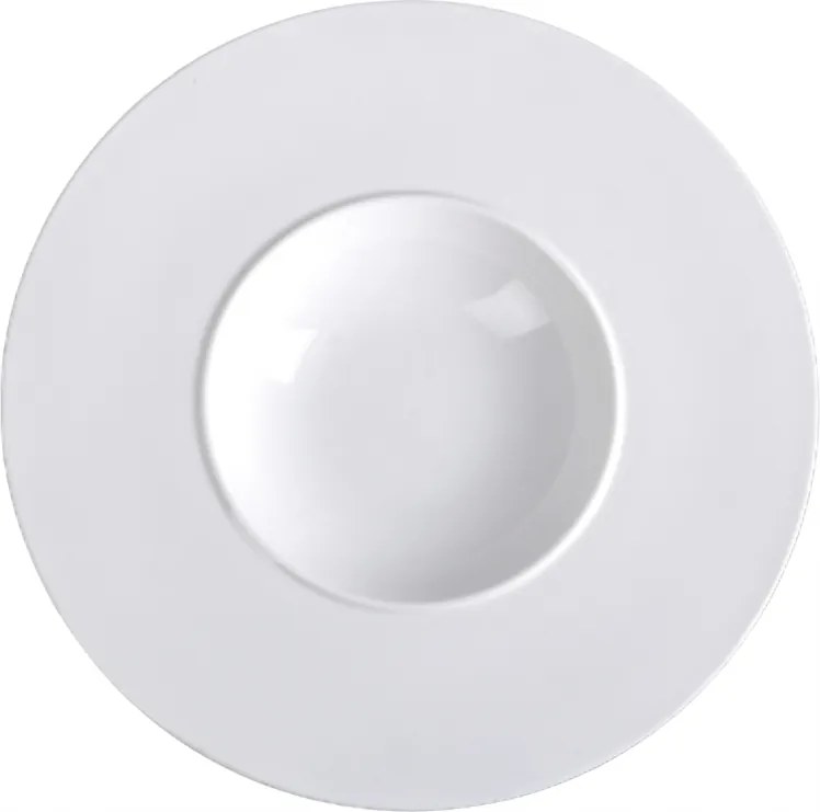 Hluboký talíř na polévku, těstoviny 28 cm 280 ml Wilmax Bílý Porcelán