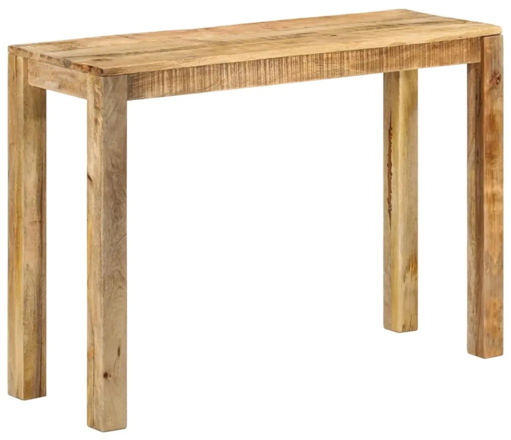 Konzolový stolek 110 x 35 x 76 cm masivní mangovníkové dřevo 337270
