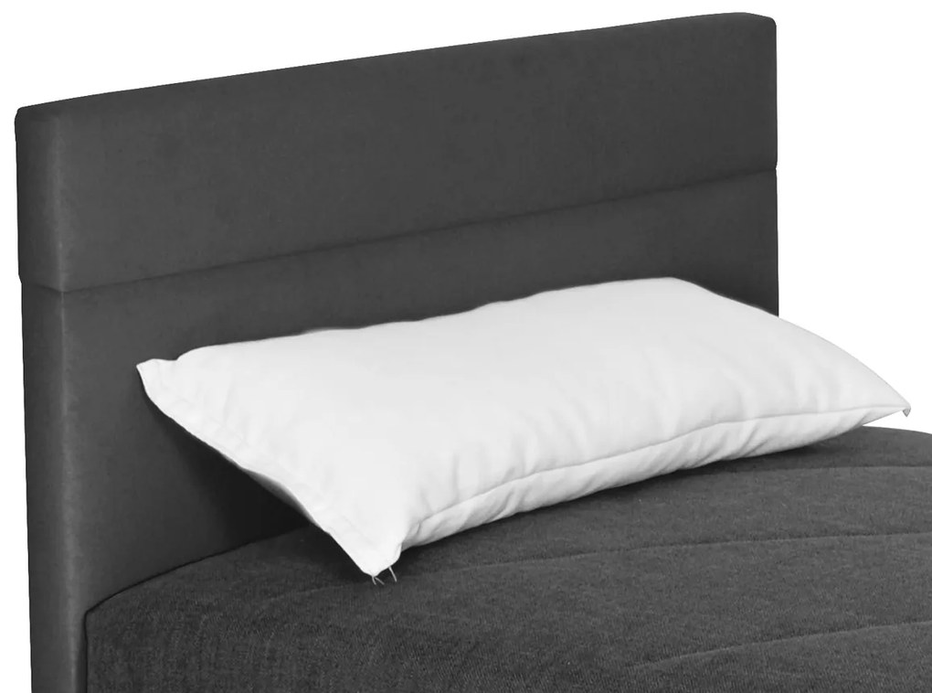 NEW DESIGN postele Válenda VARIO s hlavovým čelem a úložným prostorem, matrace a rošt v ceně, 90×200 cm Velikost postele: 90 × 200 cm, Strana: Levá