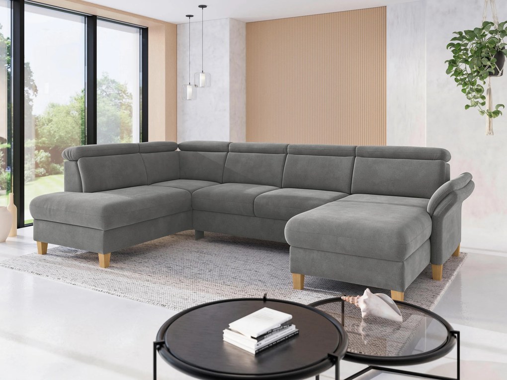 XXXLutz SEDACÍ SOUPRAVA, textil, šedá Sit & More - Sedací soupravy - 00014402576Q
