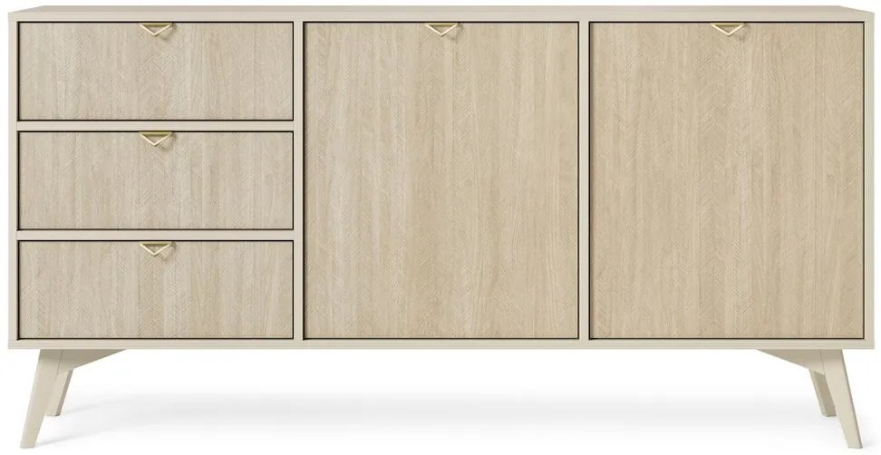 Moderní komoda FELICITY KSZ158, béžová / scandi
