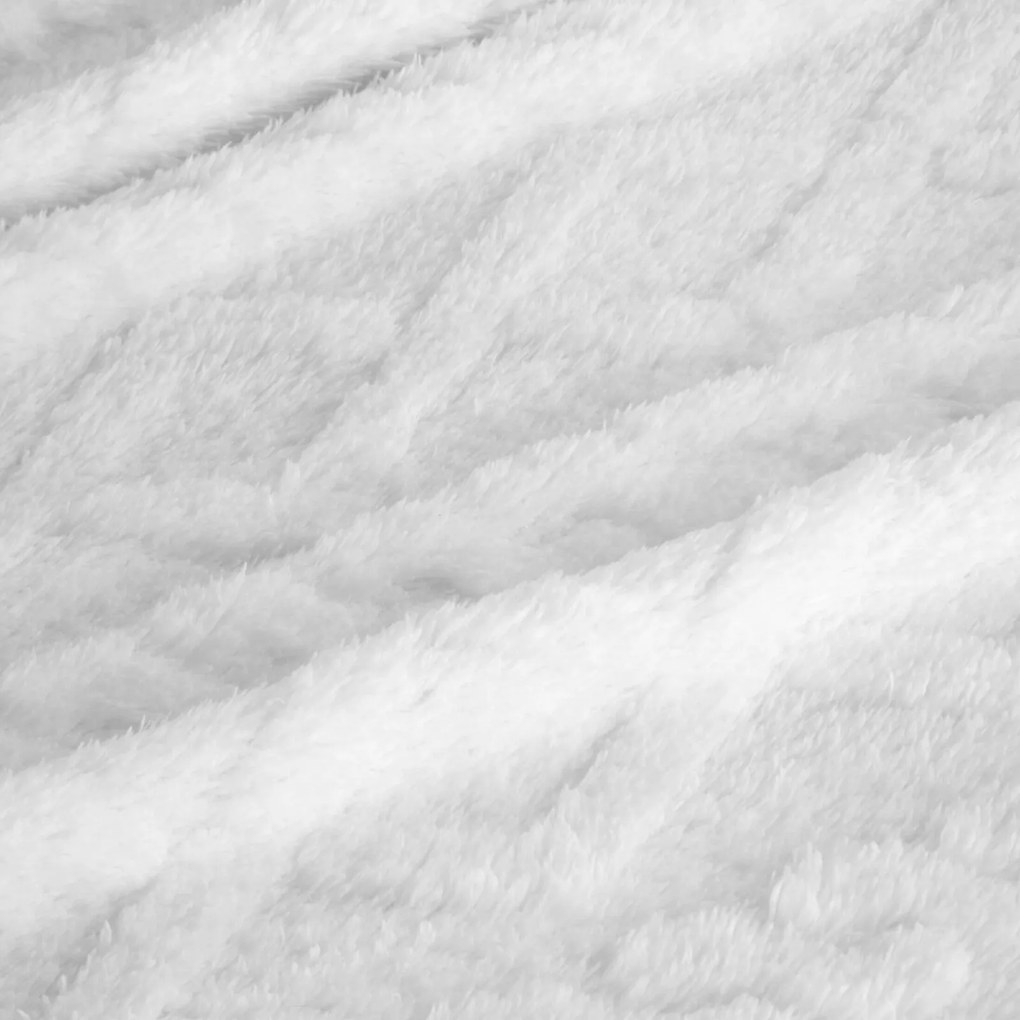 DEKA BRAID 200X220 CM BÍLÁ