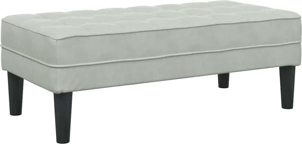 Set pohovek 2 ks Světle šedá Polyester 3329264