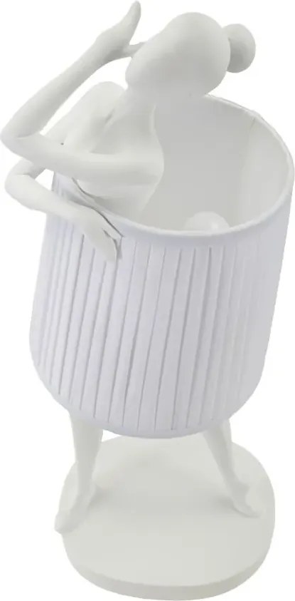 Stolní lampa Ballet 62,5 cm bílá