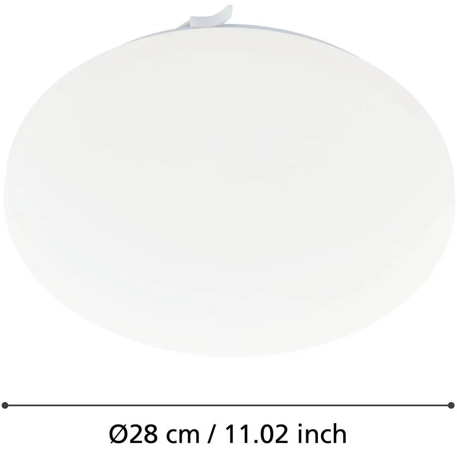 Bílé LED stropní svítidlo FRANIA – EGLO