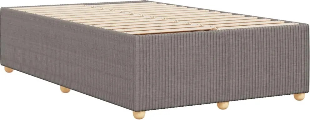 Rám postele bez matrace taupe 120 x 200 cm textil 3284932