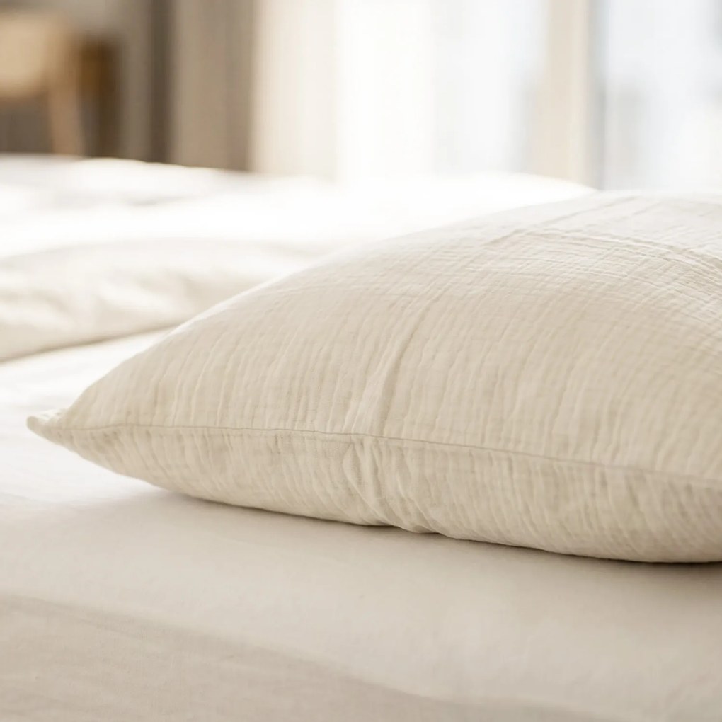 Mušelínové povlečení Linen Velikost: 140 x 200 + 70 x 90