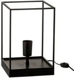 Industriální lampa z černého kovového rámu Tilde S - Ø 20,5*30,5 cm