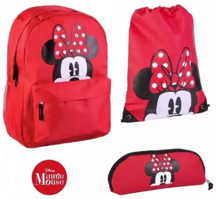 SET batoh, vak a penál Minnie Mouse