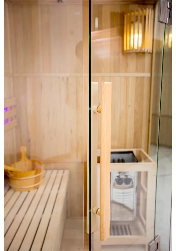 BPS-koupelny Finská sauna Relax HYD-3135 120x120, 1-2 osoby