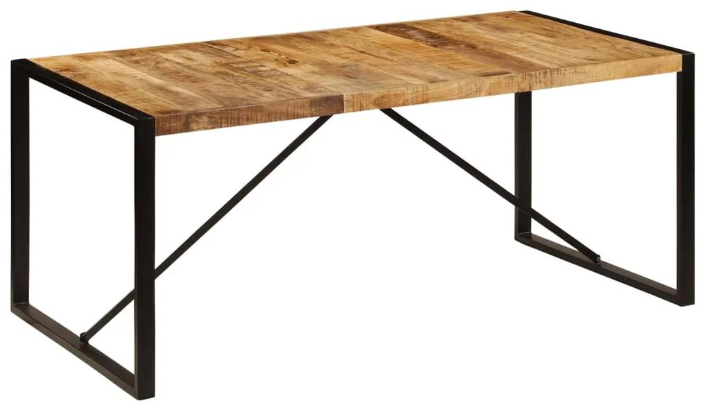 Jídelní stůl 180 x 90 x 75 cm masivní mangovníkové dřevo - Default Title