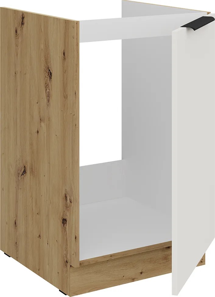 ARIA az | dolní skříňka 50 ZL 1F dřezová | 50 cm | ANTI FINGERPRINT povrch | artisan/bílá