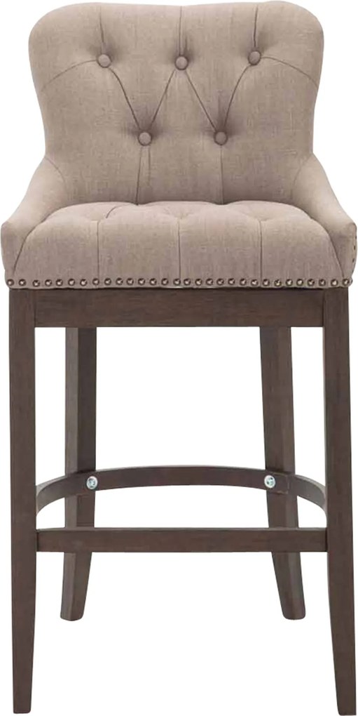 Barová židle Lakewood látka, antik – taupe