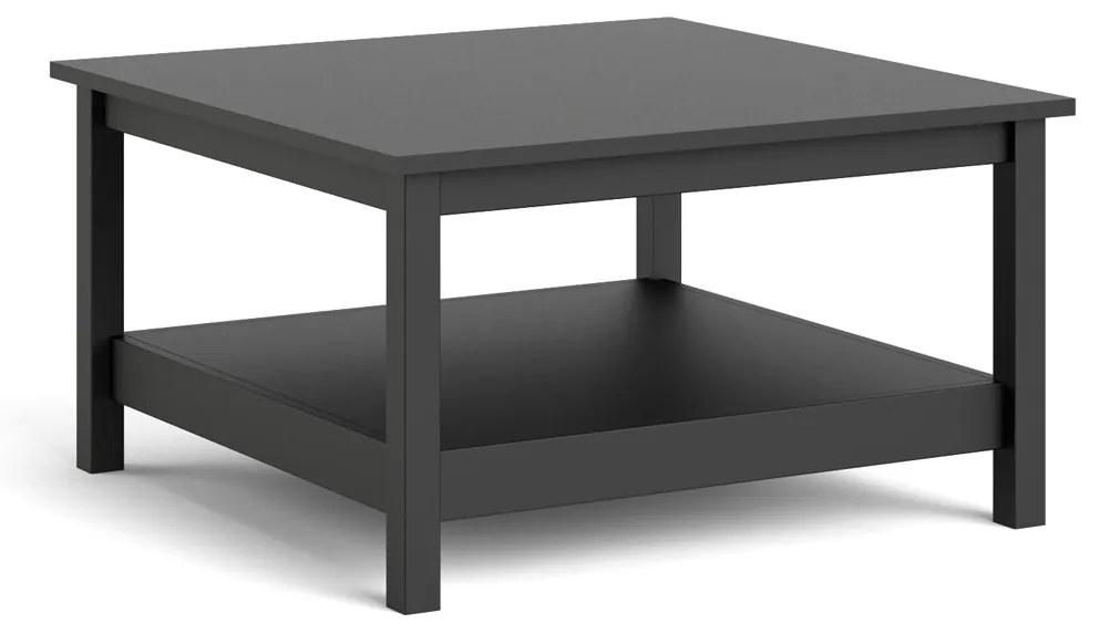 Konferenční stolek Alta - 81 x 45 x 81 cm | černý