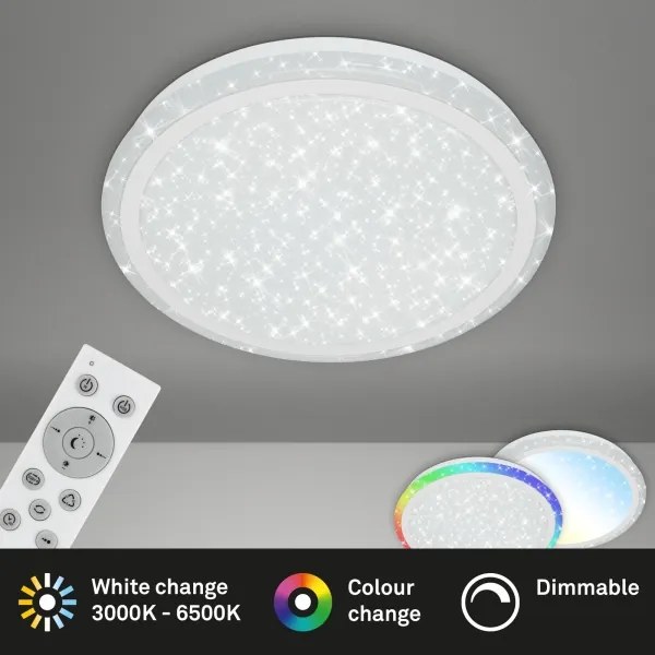 Brilo - LED RGBW Stmívatelné stropní svítidlo STARRY SKY LED/24W/230V + DO