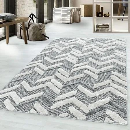 Koberce Breno Kusový koberec PISA 4705 Grey, Šedá, Vícebarevné, 200 x 290 cm