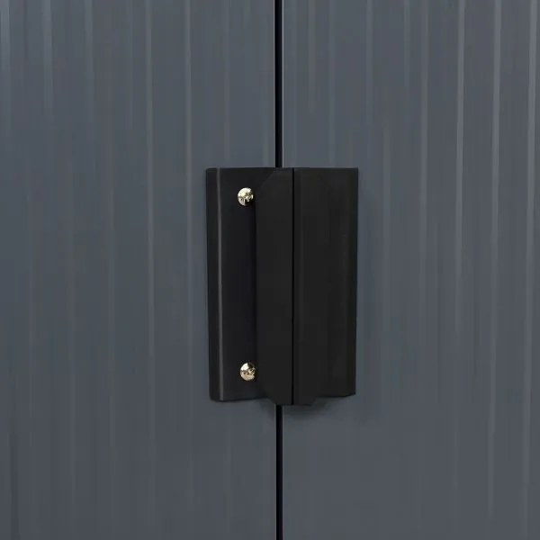 Juskys Zahradní domek M 213×130x173 cm - antracit