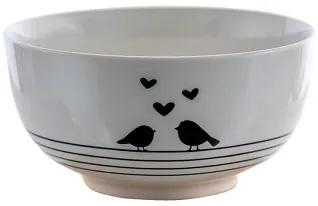 Porcelánová miska LOVE BIRDS Ø 14*7 cm