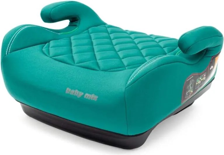 Autosedačka-podsedák BABY MIX HERO I-SIZE emerald