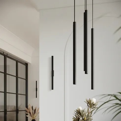 Závěsné svítidlo SOLLUX PASTELO 2 černé G9 2x8W bez žárovky SL.1304