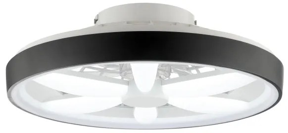 Brilliant - LED RGBW Stropní ventilátor se světlem GAIANO LED/48W/230V černá +DO