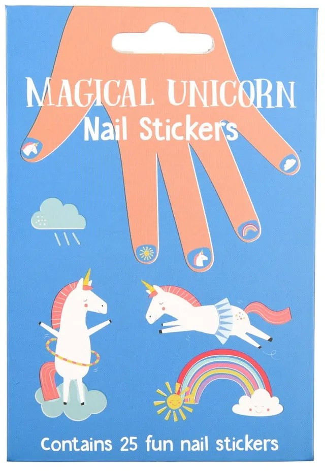 Kreativní sada Magical Unicorn – Nail stickers – Rex London
