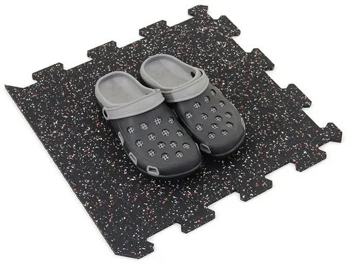 Dlažba FitFlo SF1050 47,8 x 47,8 x 0,8 cm - okraj, červená / bílá