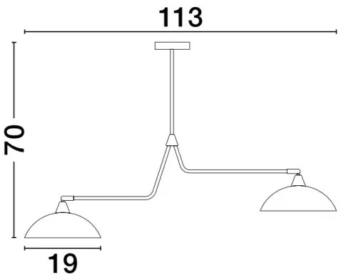 Lustr na lanku Mirba 2